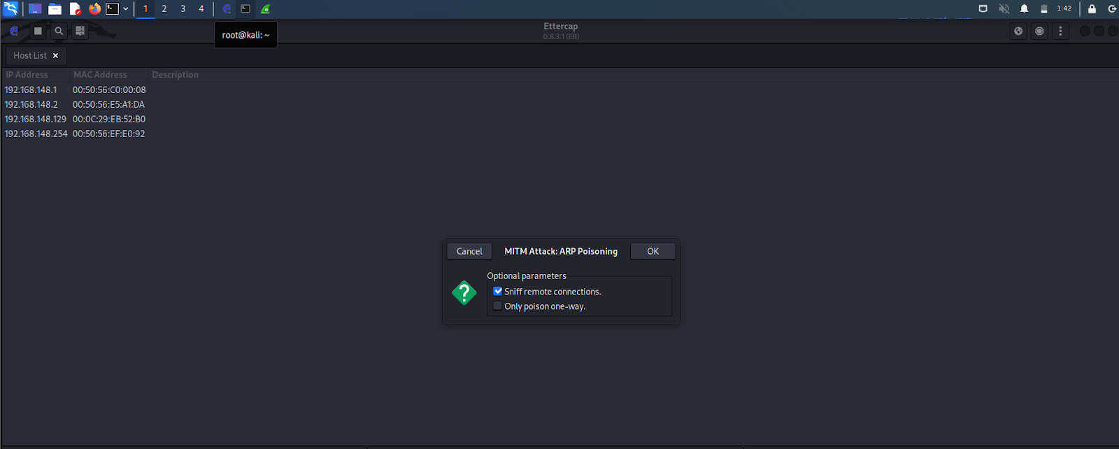How to Use Ettercap to Intercept and Sniff Passwords