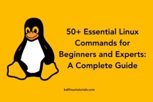 50+ Essential Linux Commands for Beginners and Experts: A Complete Guide - Kali Linux Tutorials