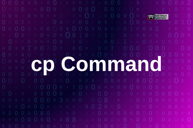 cp Command: Copy Files and Directories in Linux - Kali Linux Tutorials