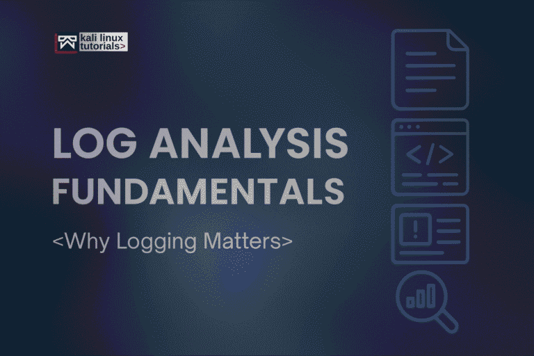 Log Analysis Fundamentals - Kali Linux Tutorials