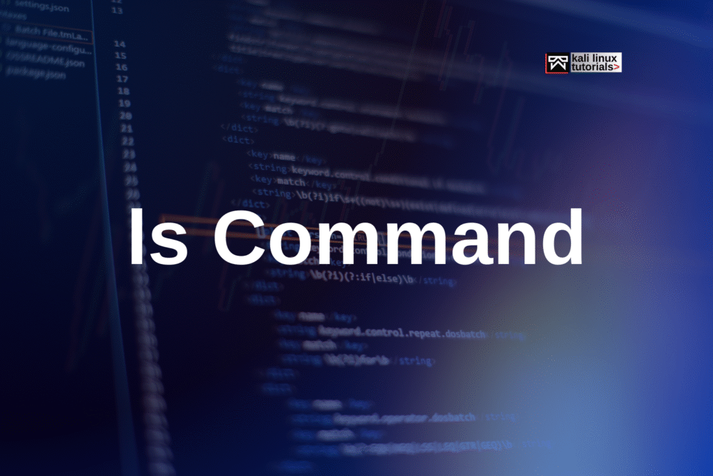 ls Command: List Directory Contents in Linux - Kali Linux Tutorials