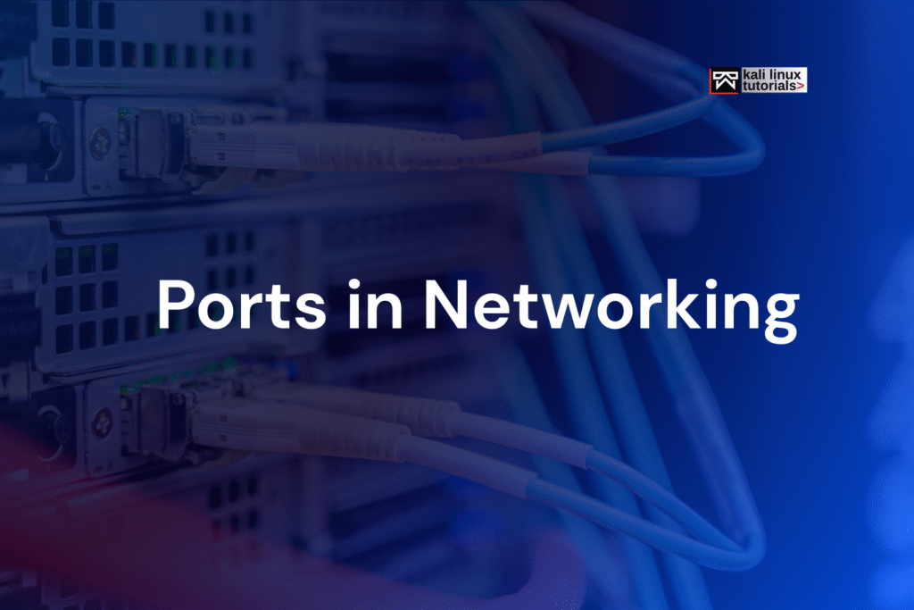 Port In Networking - Kali Linux Tutorials